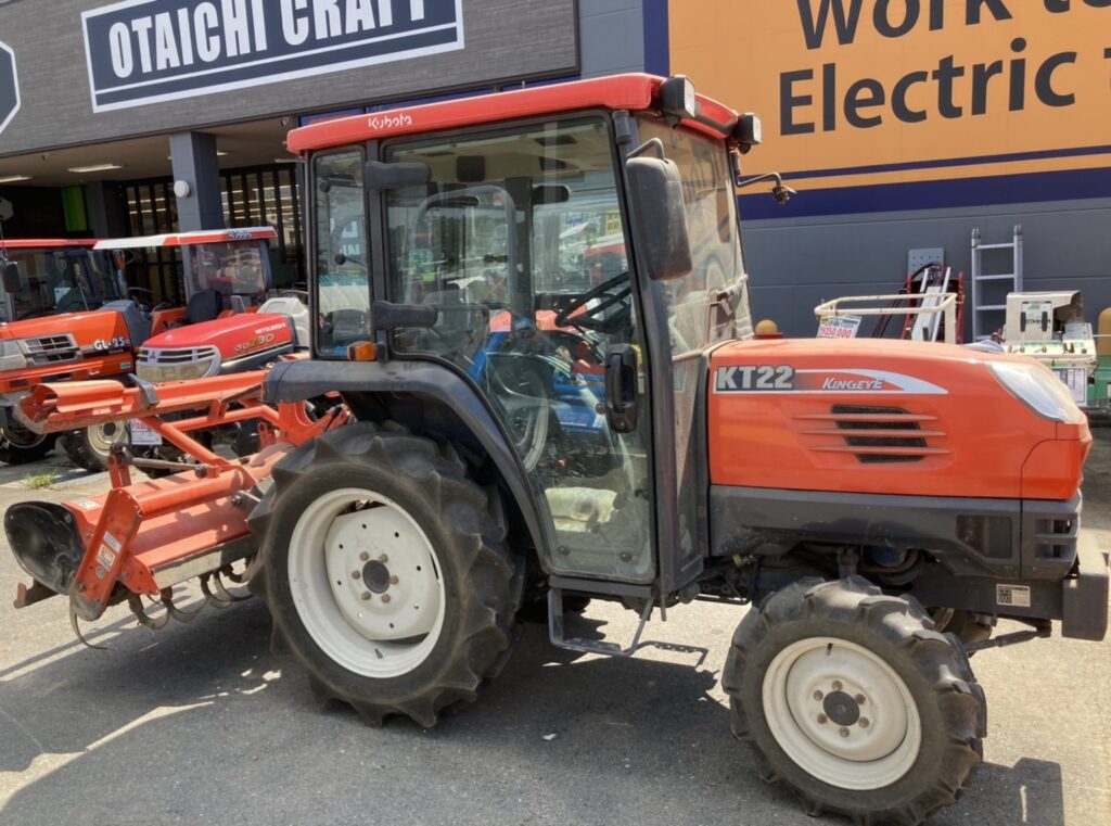 クボタ トラクター KT22を買取させていただきました！ - 【公式】農機具市番館 ｜どんな農機具でも高額買取します