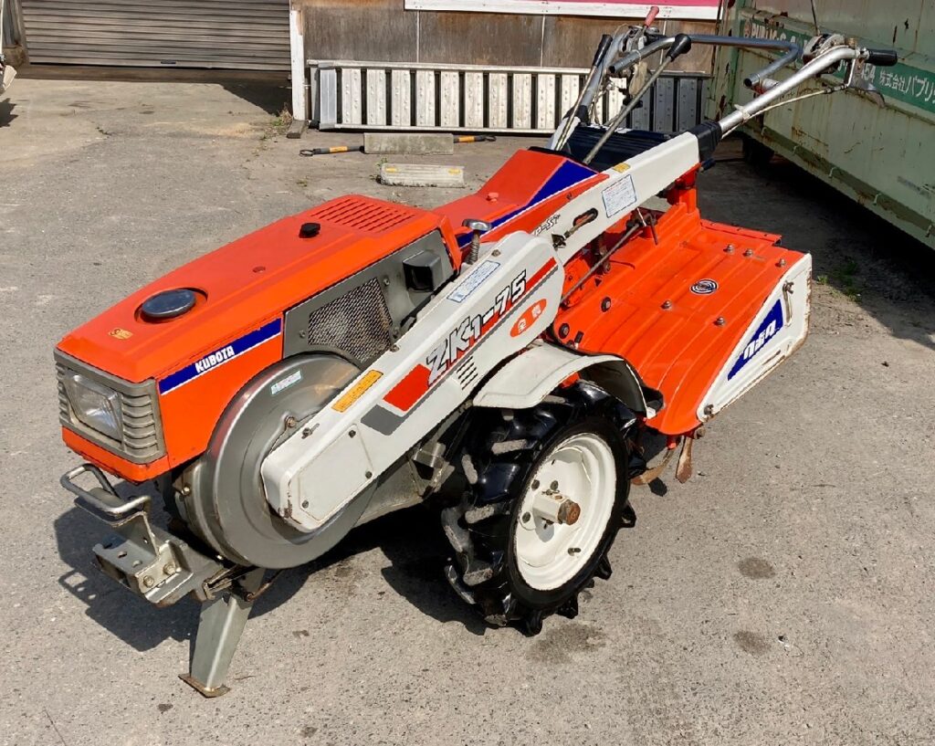クボタ ディーゼル耕運機 ZK1-75 K18Bを買取させて頂きました！ - 【公式】農機具市番館 ｜どんな農機具でも高額買取します